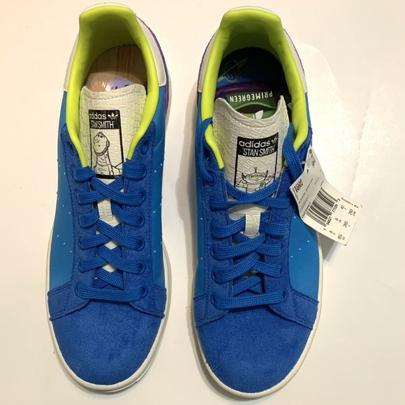 adidas | Shoes | Adidas X Disney Stan Smith Toy Story Rex Aliens Blue ...
